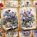 Rococo Little Girl Junk Journal Pages Printable JPG Ephemera Watercolor ...