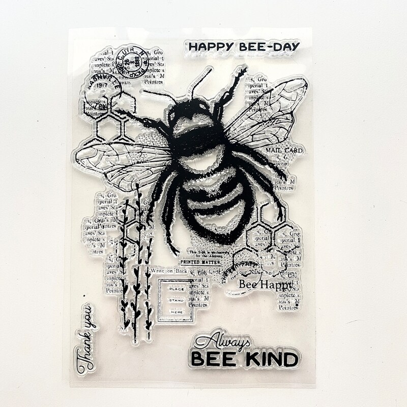 Bee Address Stamp - Etsy