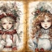 Rococo Little Girl Junk Journal Pages Printable JPG Ephemera - Etsy