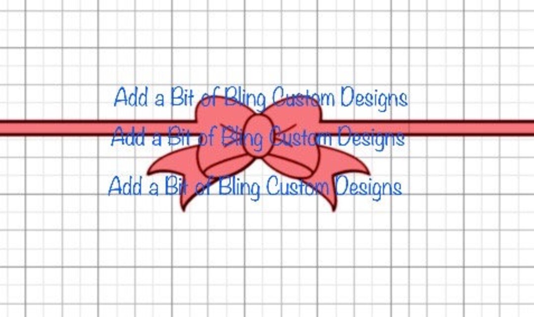 Striping Bow With Offset SVG for Cricut and Silhouette - Etsy
