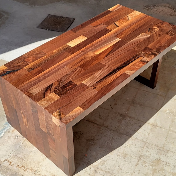 Butcher Block Table - Etsy