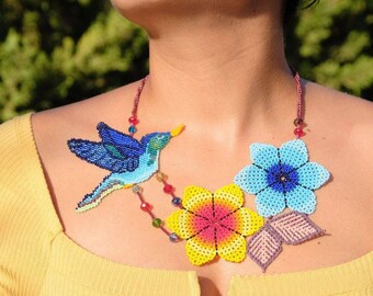 Colibri Necklace - Etsy