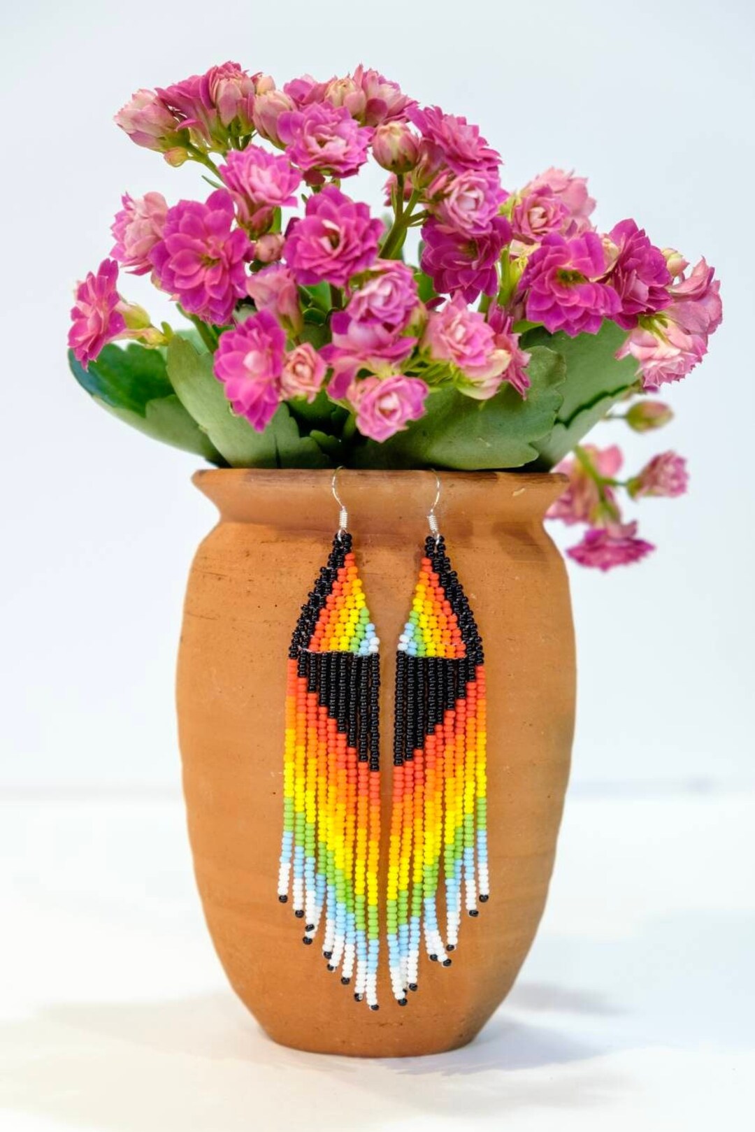 Sunset Beaded Earrings - Etsy