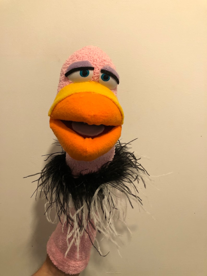 A Special Handmade Puppet Bird - Etsy