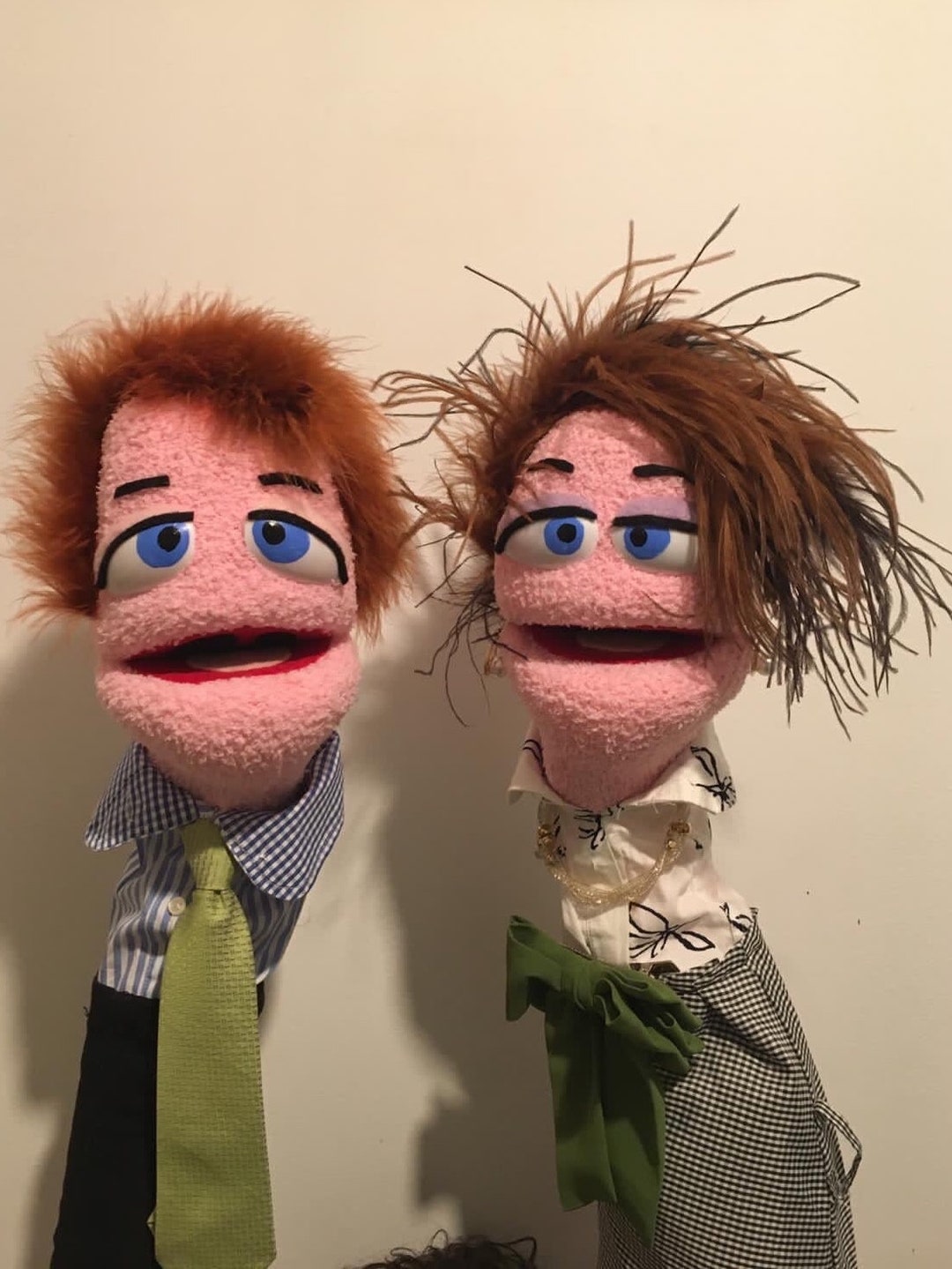 One of a Kind Mom and Dad Special Handmade Puppet for - Etsy