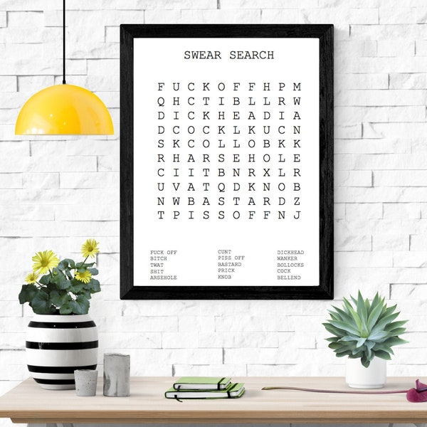 Wordsearch - Etsy