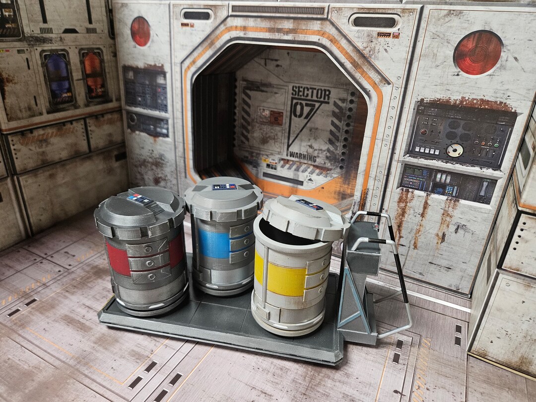 Barrel - Custom Diorama Item for 6 Inch Star Wars Black Series Action ...
