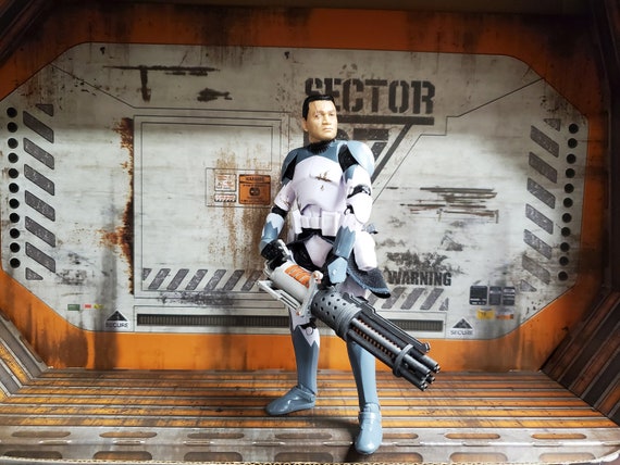 Z-6 Blaster Cannon Custom Accessory for 6 Inch Star Wars | Etsy