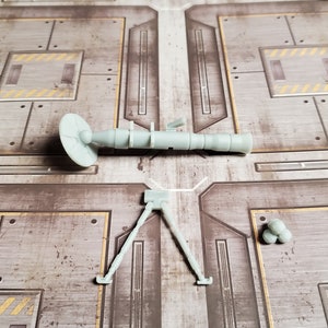 Clone Army Mortar (deployed) Set - Custom Accessory Set for 6 Inch Star ...