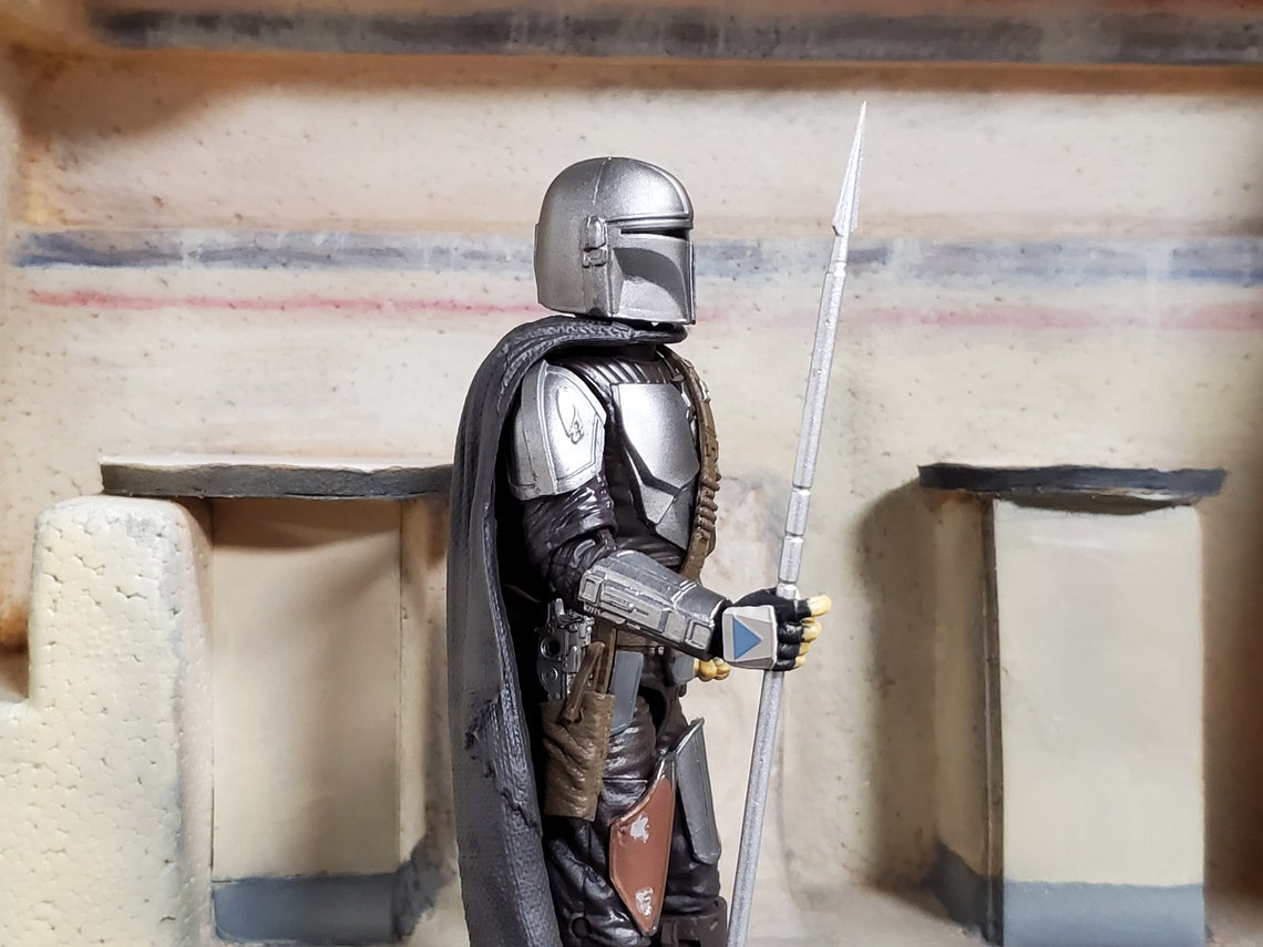 Beskar Spear - Custom Accessory for 6-inch Star Wars Black Series ...