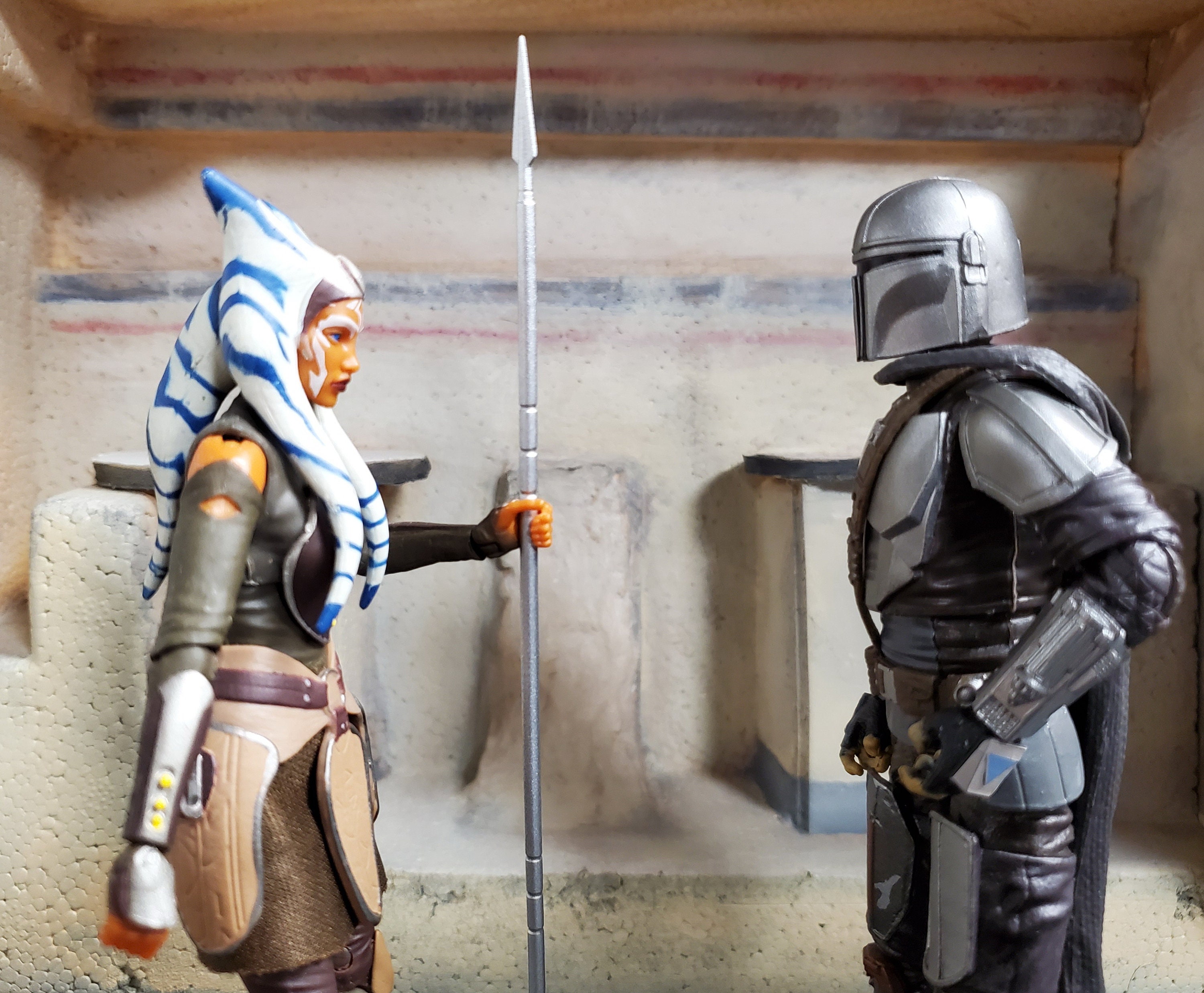 Beskar Spear - Custom Accessory for 6-inch Star Wars Black Series ...