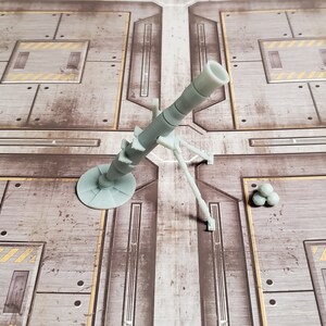 Clone Army Mortar (deployed) Set - Custom Accessory Set for 6 Inch Star ...