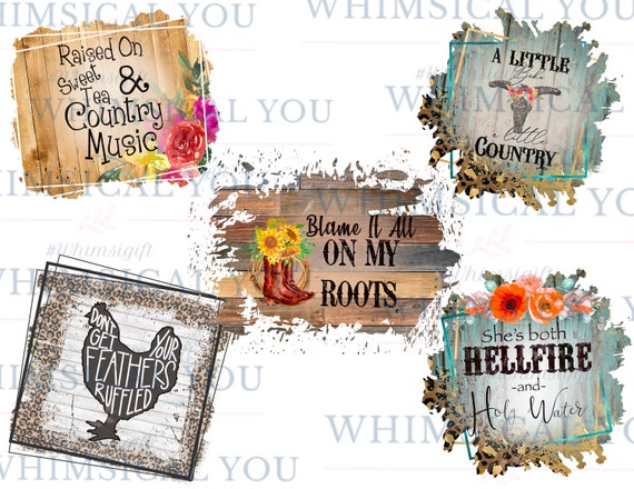 Country Western Sublimation Bundle Png Bundle Sublimation - Etsy