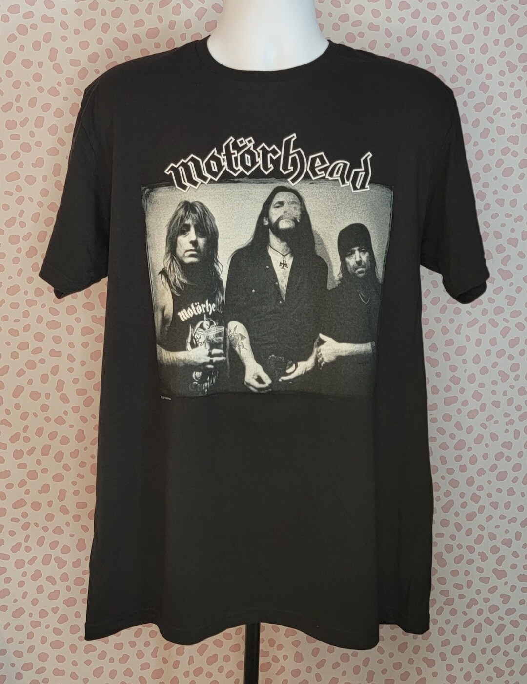 Motorhead Undercover Band Tee, Back Print, Gildan Softstyle Men's Size ...