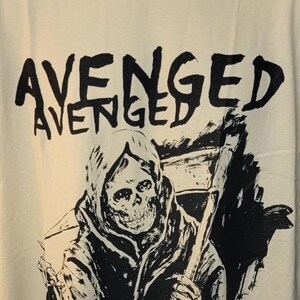 Avenged Sevenfold Grim Reaper Vintage Style Concert Tee, High Quality ...