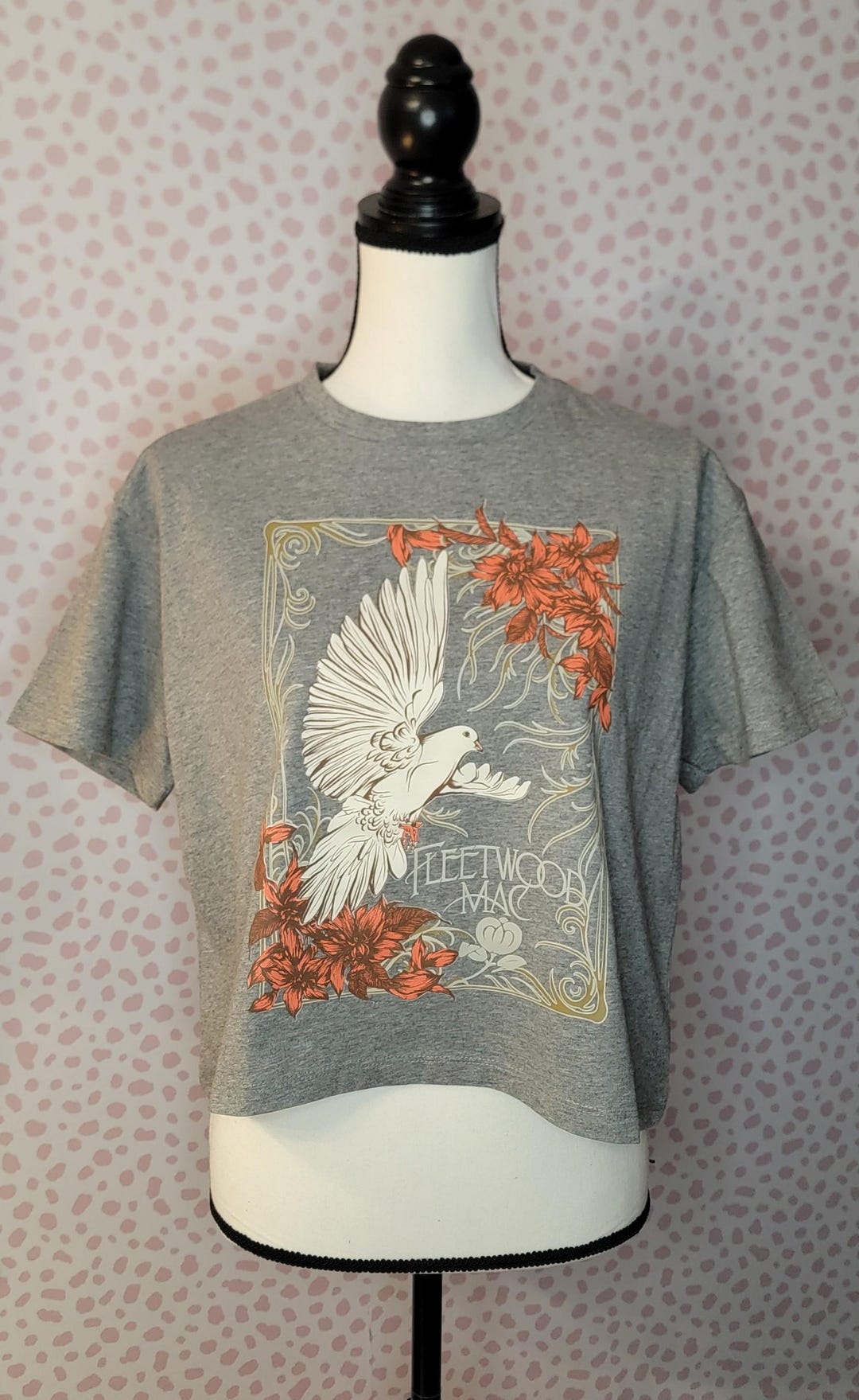 Fleetwood Mac Dove Lady Crop Top, Women's Size, High Quality Band Crop ...