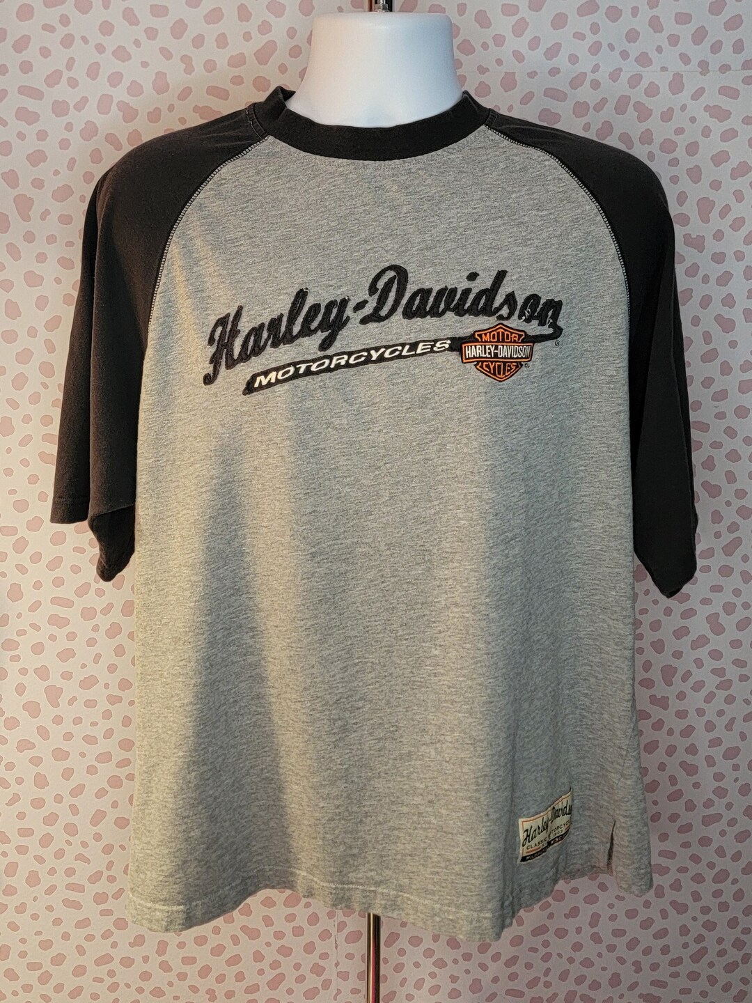Harley Davidson Embroidered Two-tone Shirt, Aspen Valley Harley Davidson, Glenwood Springs, CO ...
