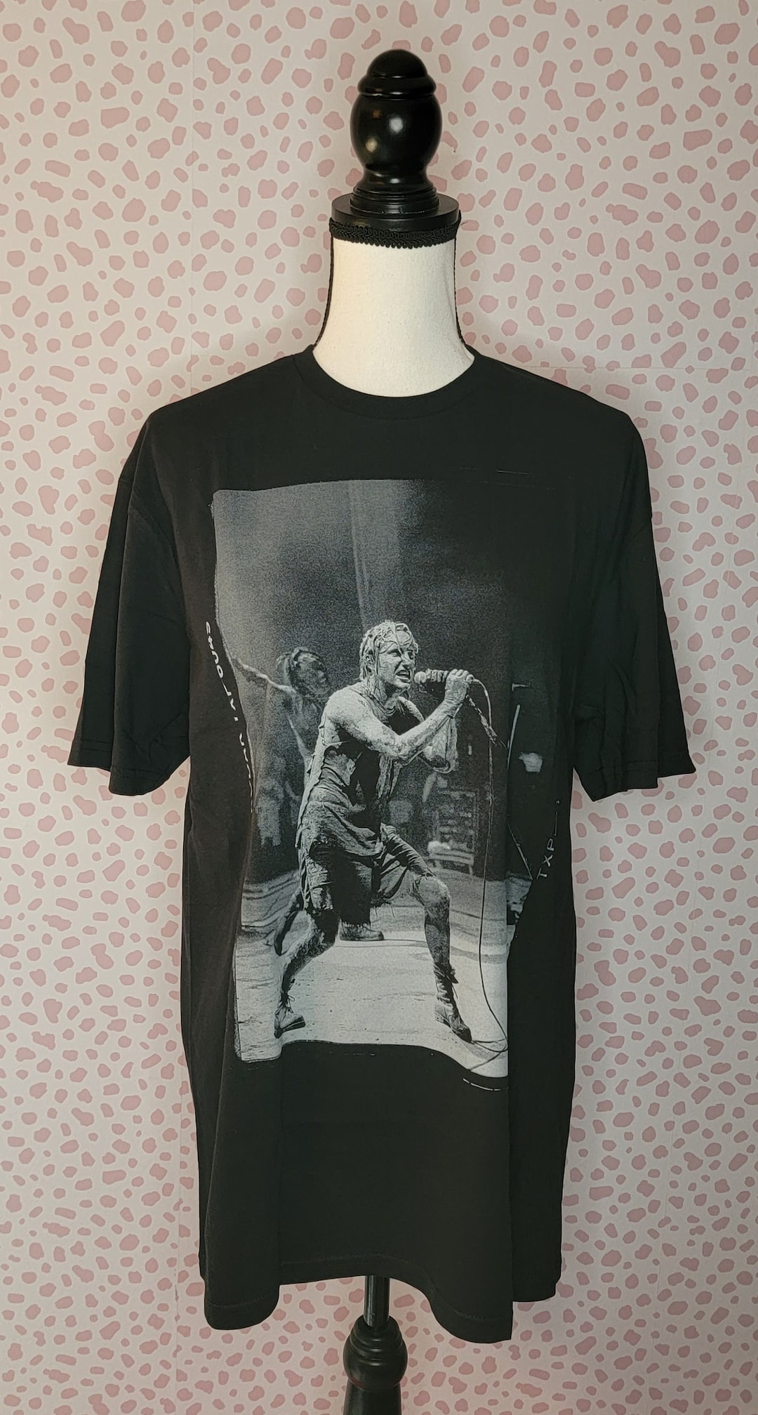 NIN Self Destruct Concert Tee, Back Graphics, Men's Size Gildan ...