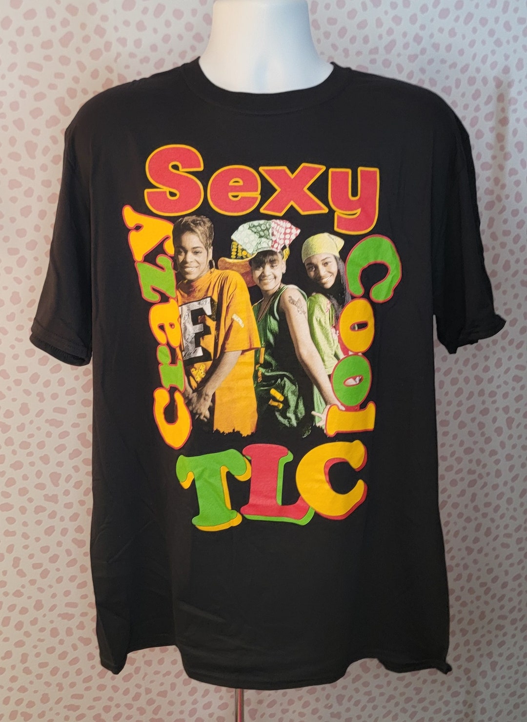 TLC Crazy Sexy Cool Band Tee, Large Print, Softstyle Men's Size Tee, by ...