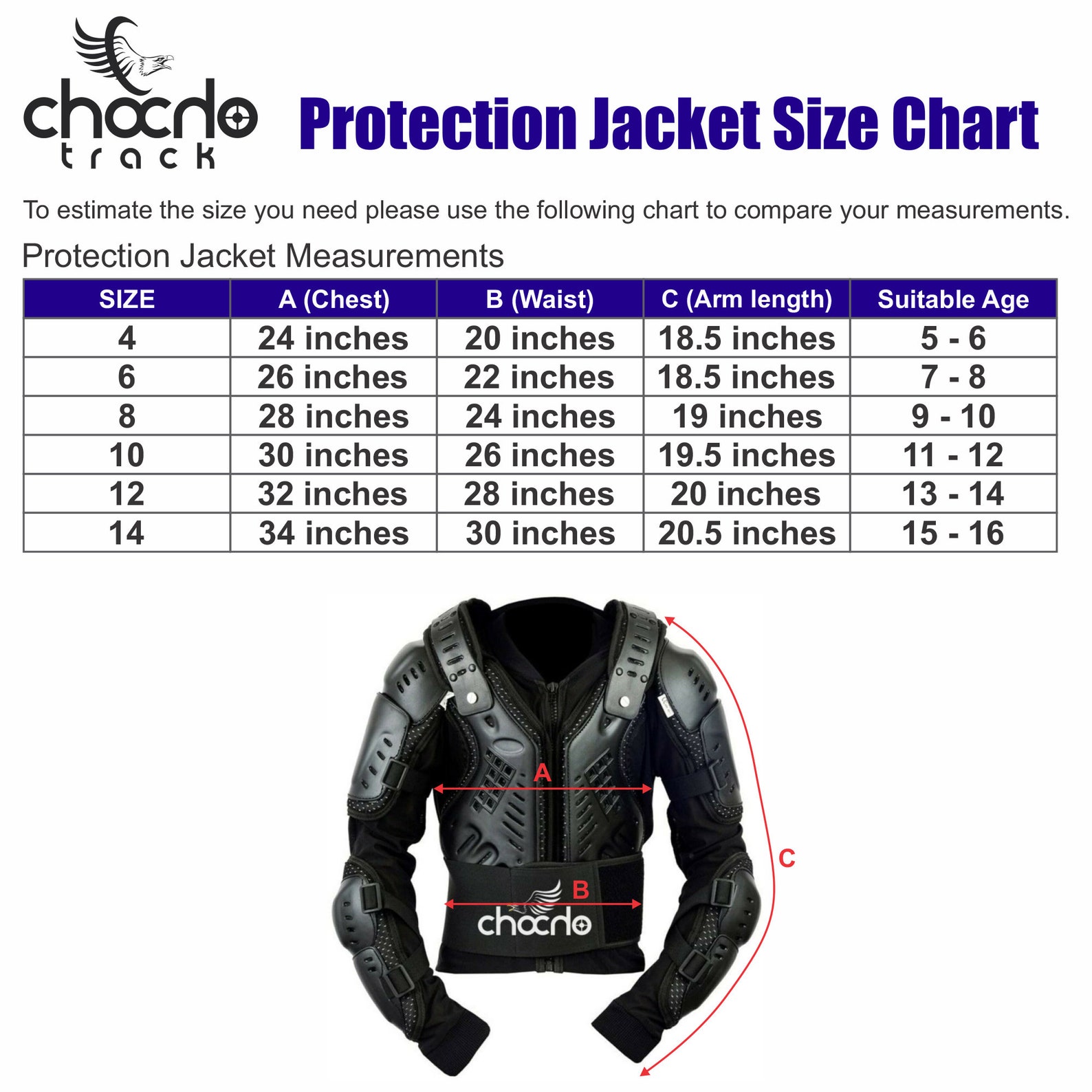 Motorbike Full Body Armor Protector Guard Shirt Jacket With Back ...