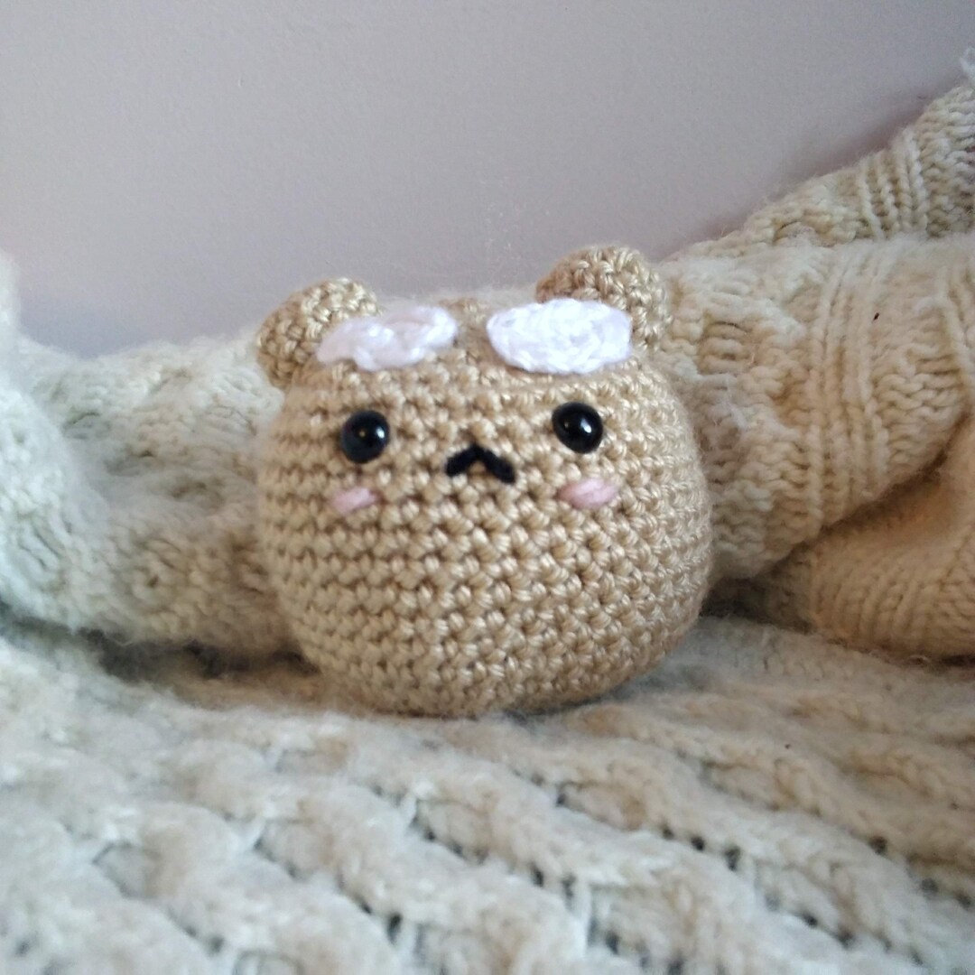 Crochet Grumpy Hamster Plushie - Etsy