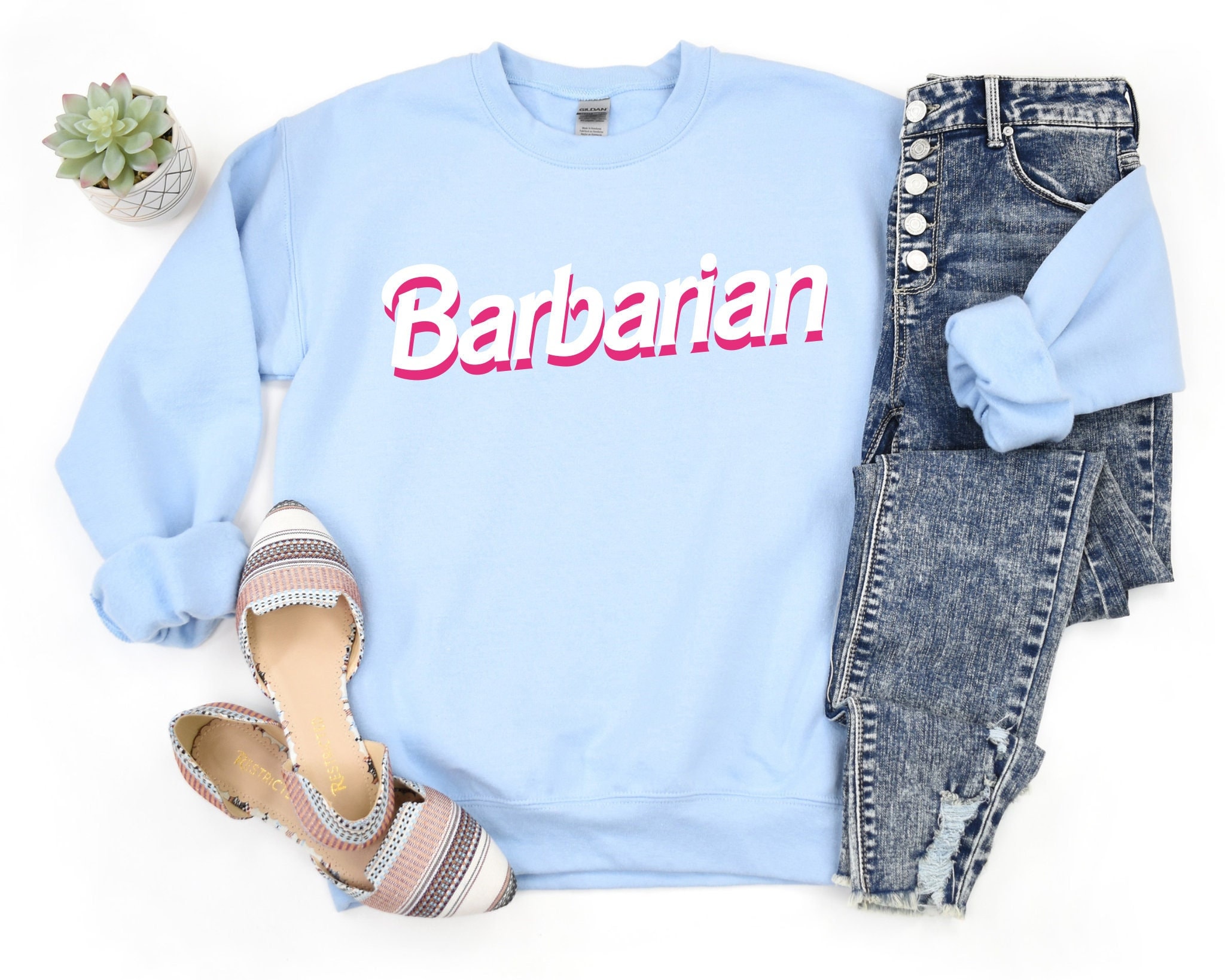 Custom D&D Barbarian Sweater, Personalized Dungeons and Dragons Unisex ...