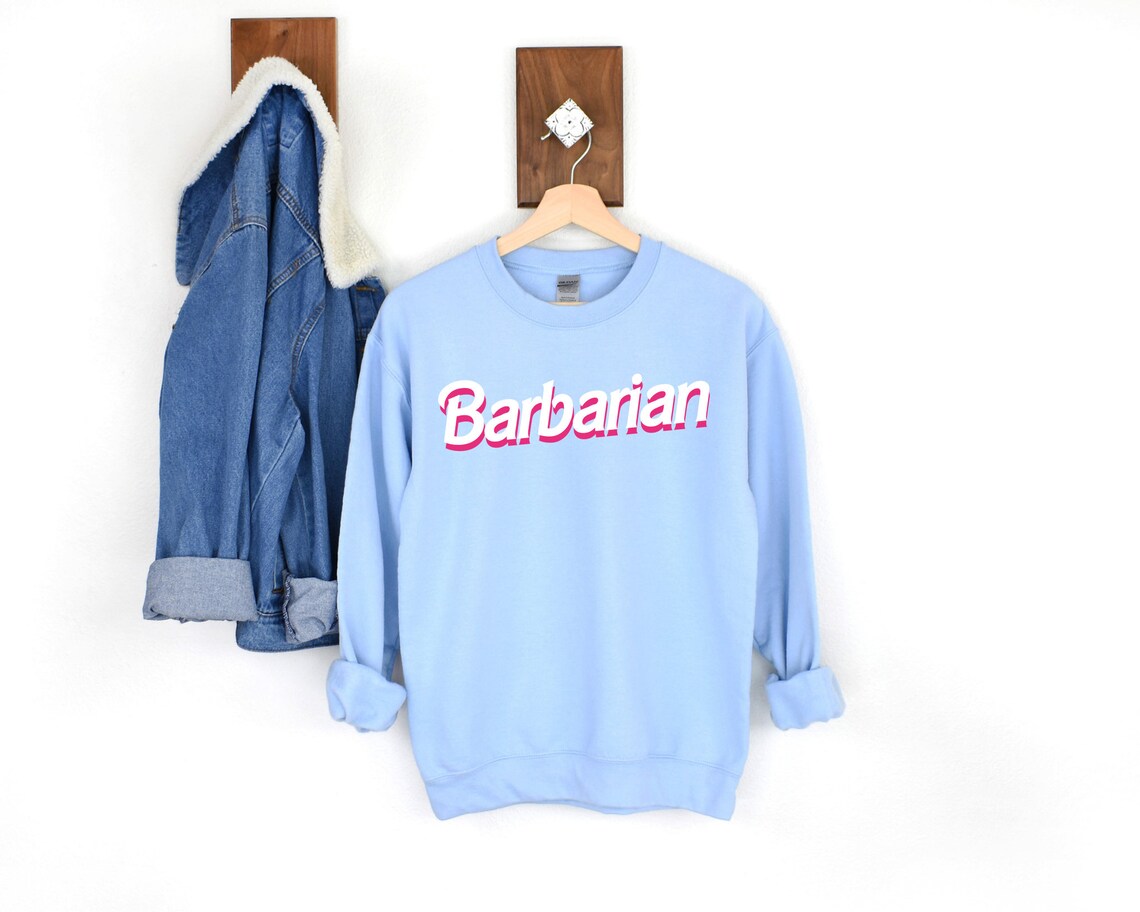 Custom D&D Barbarian Sweater, Personalized Dungeons and Dragons Unisex ...