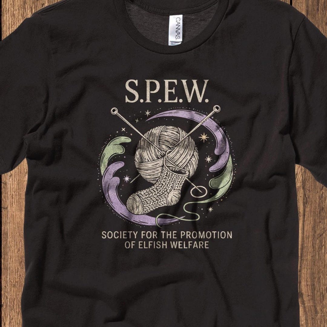 S.P.E.W. Shirt: Hermione Granger, House-elf Rights, Knitting Design - Etsy