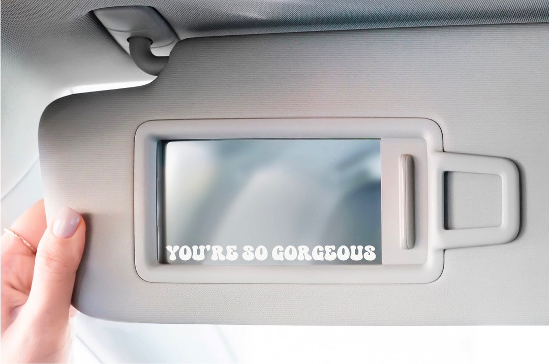 You're so Gorgeous Vinyl Sticker | Car Window/rearview Mirror/laptop ...