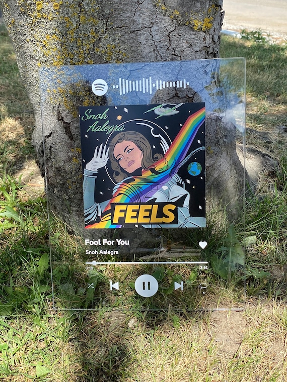 Custom Spotify Song Album Cover Spotify Custom Glass Song | Etsy