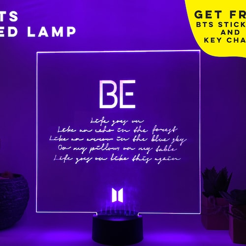 BTS Christmas LED Light - Etsy