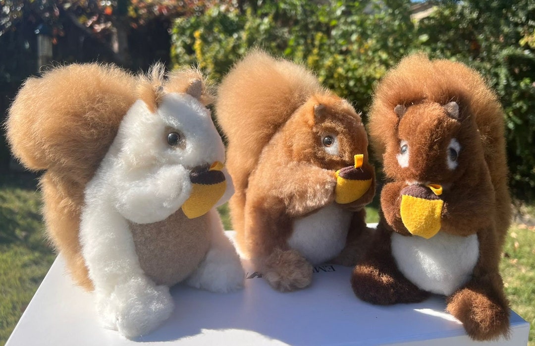 The Cutest Squirrels Made With 100% Alpaca Fur in Peru - Etsy