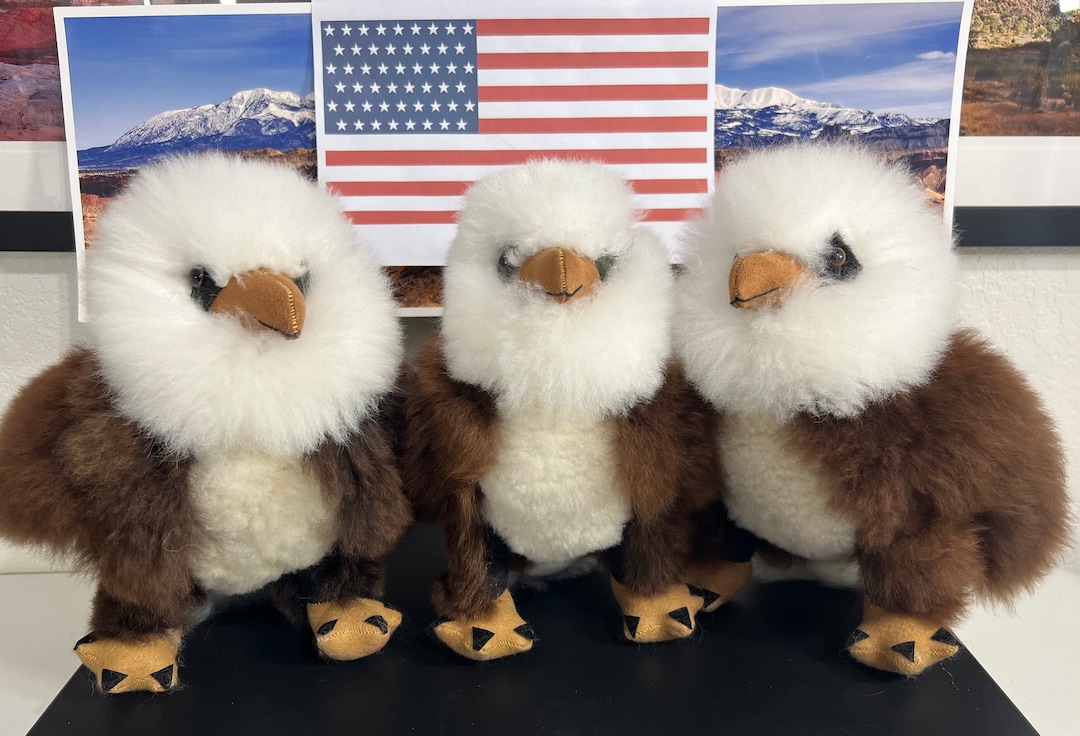 American Eagle , Made With 100% Alpaca Fur - Etsy