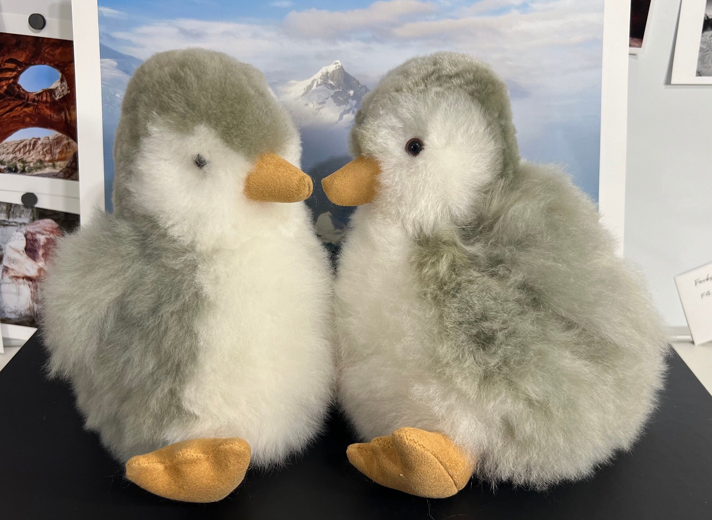 Happy Alpaca Fur Penguin . Made With 100% Alpaca Fur. - Etsy