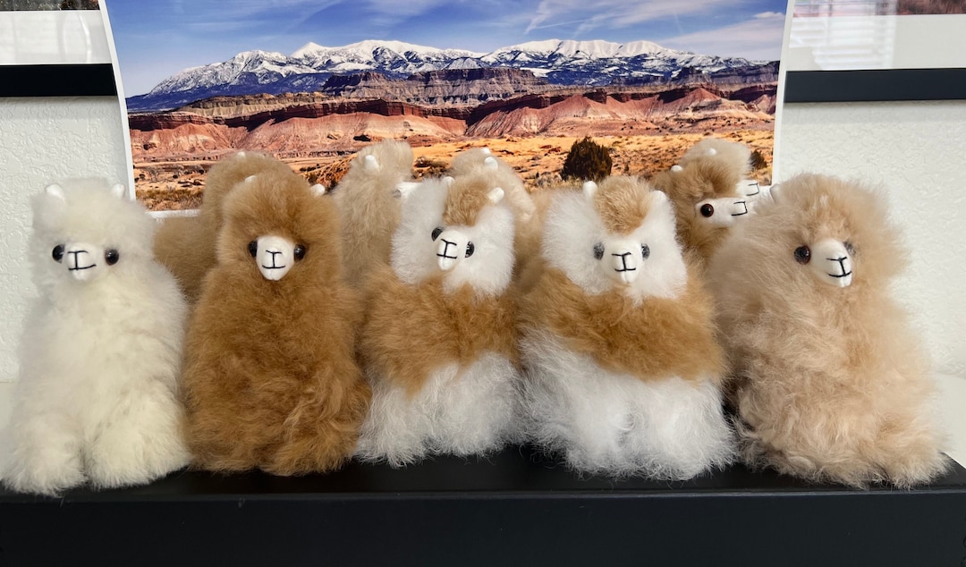 Llamas Made With Peruvian Alpaca Fur - Etsy