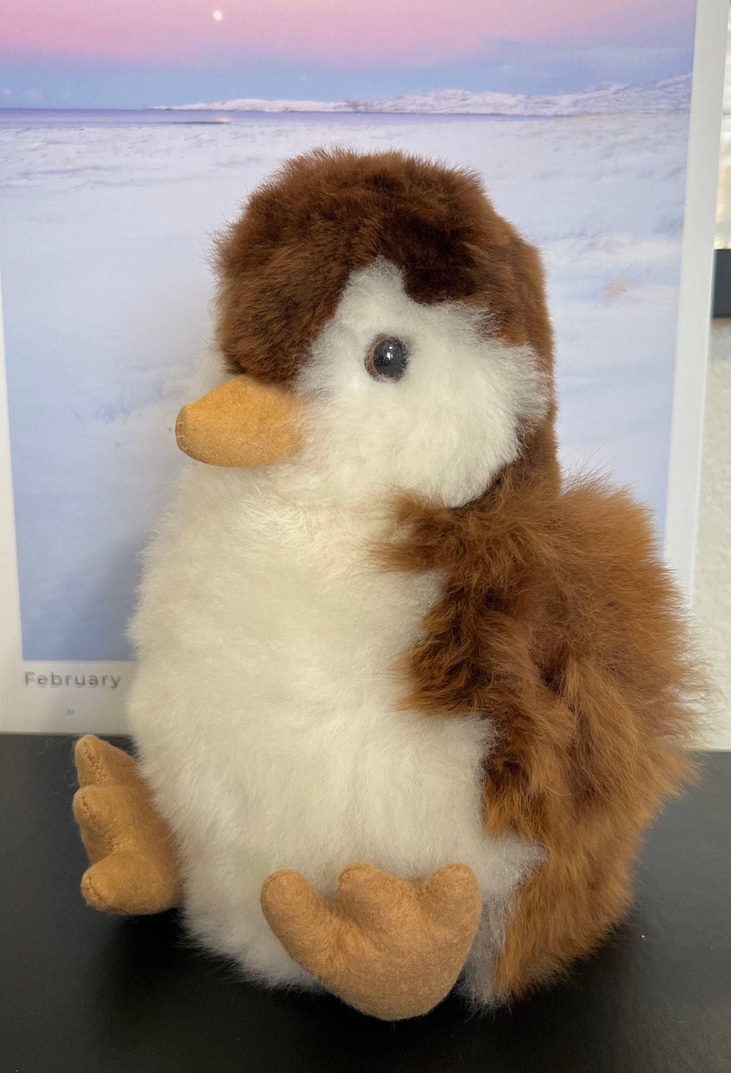 Happy Alpaca Fur Penguin . Made With 100% Alpaca Fur. - Etsy