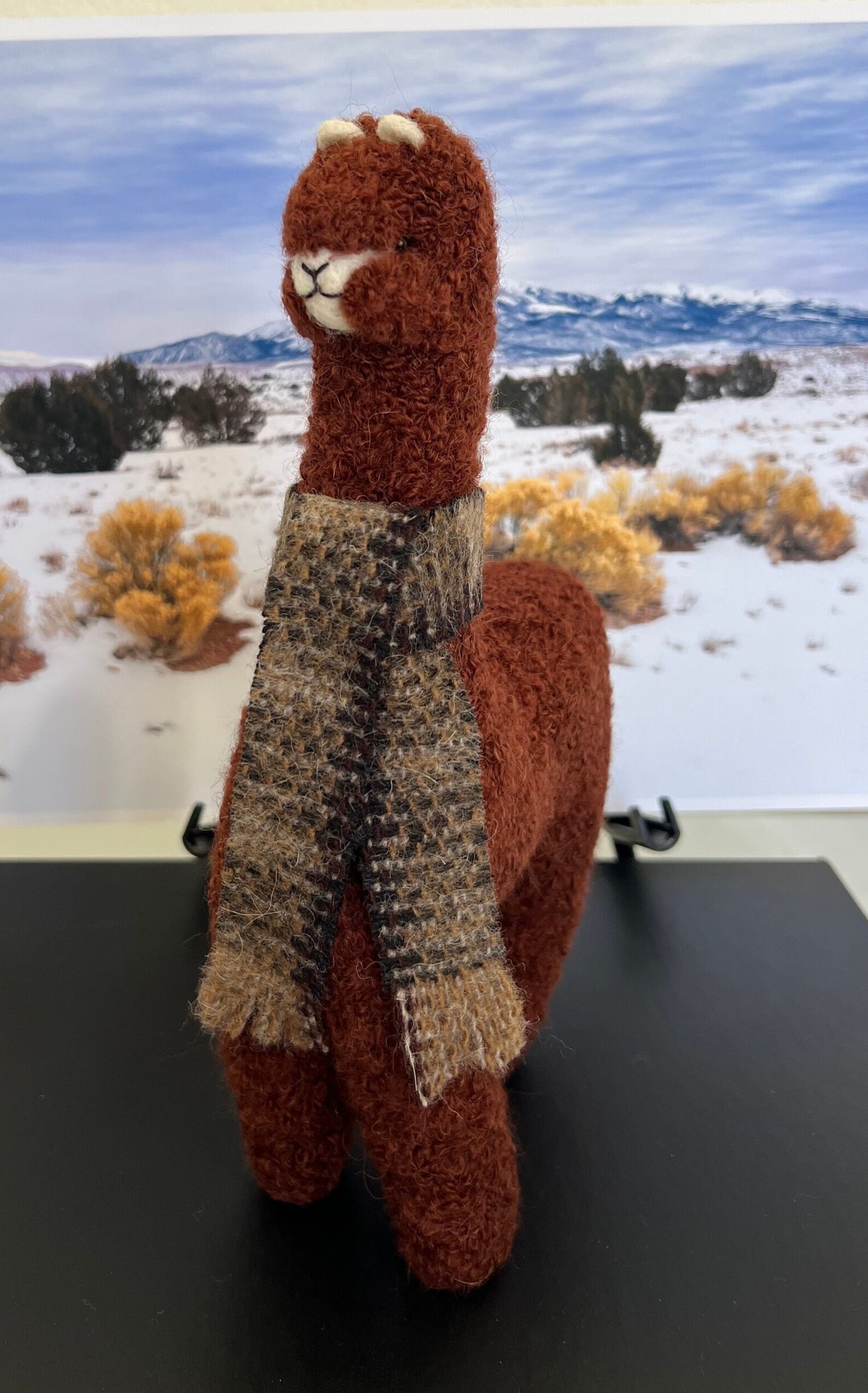 Stylish Peruvian Alpacas Made With 100% Needle Felted Alpaca Wool - 12 ...