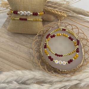 FSU Bracelets, Back to School Bracelets, School Pride Bracelet Stack ...