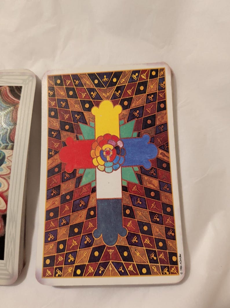 1986 Crowley Thoth Tarot Deck Small AG Mueller 3 Magicians - Etsy