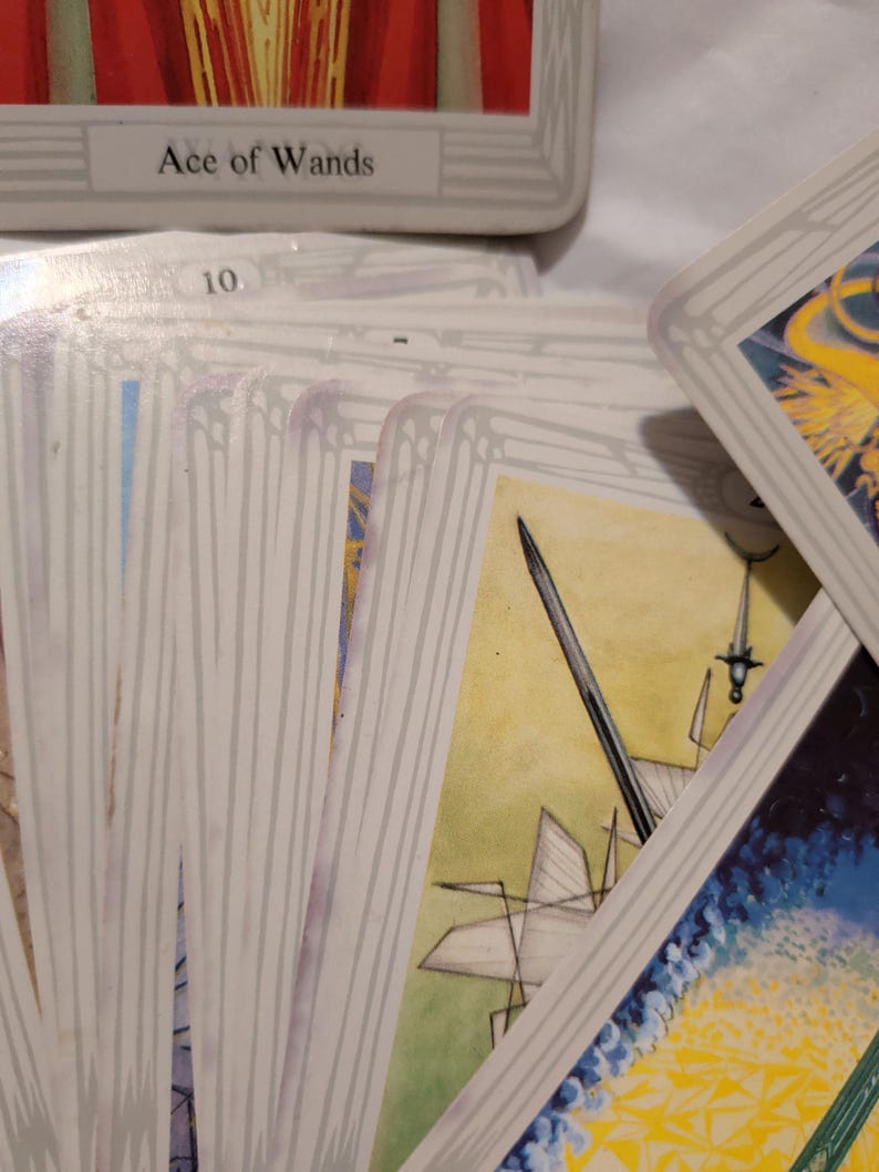 1986 Crowley Thoth Tarot Deck Small AG Mueller 3 Magicians - Etsy