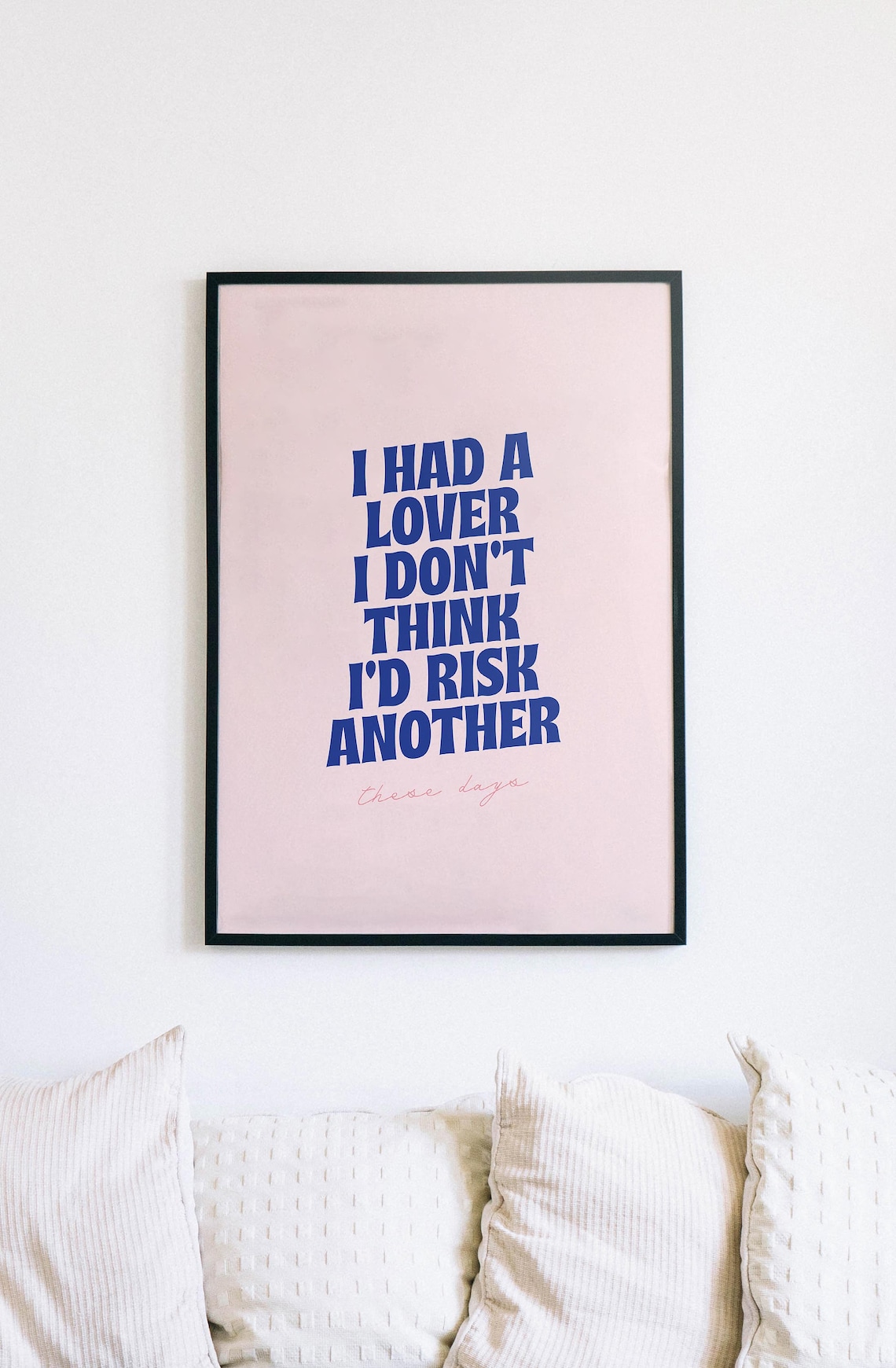 Nico Poster: These Days Set of Two Printable Pop Lyric - Etsy