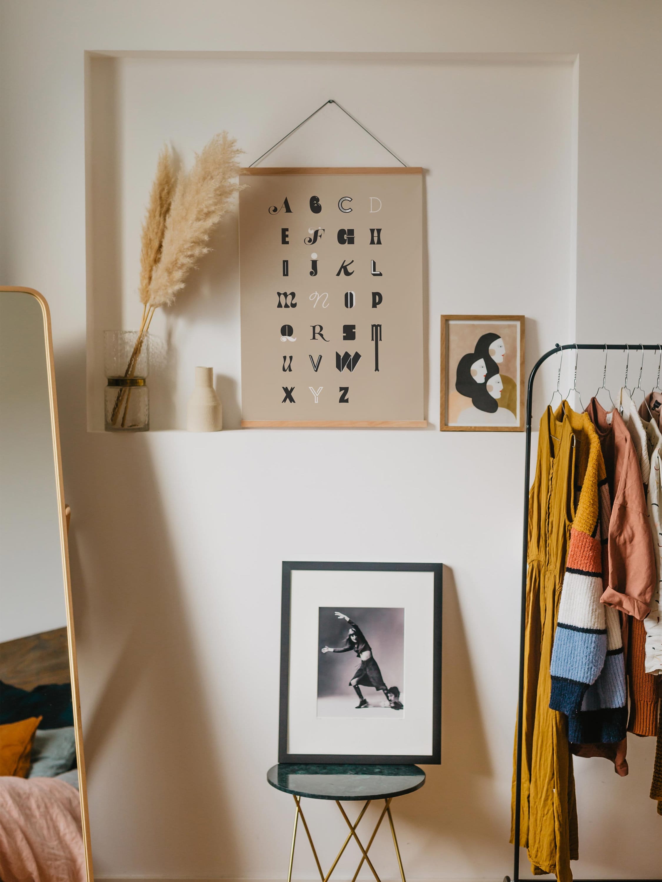 Alphabet Poster Set of Three Printable Letter Posters Kids | Etsy