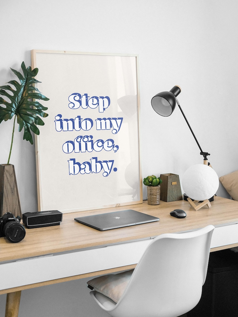 Belle & Sebastian Poster: Step Into My Office Baby Printable - Etsy France