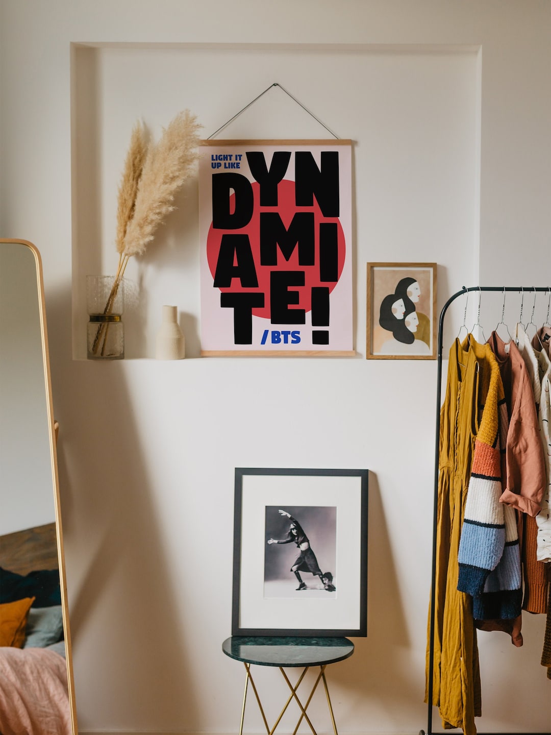 BTS Dynamite Lyric Poster: K-pop Wall Art (digital Download) - Etsy