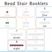 Montessori Short Colored Bead Stair Booklets, Montessori Preschool ...