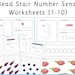 Montessori Short Colored Bead Stair Number Sense Printables - Etsy Canada
