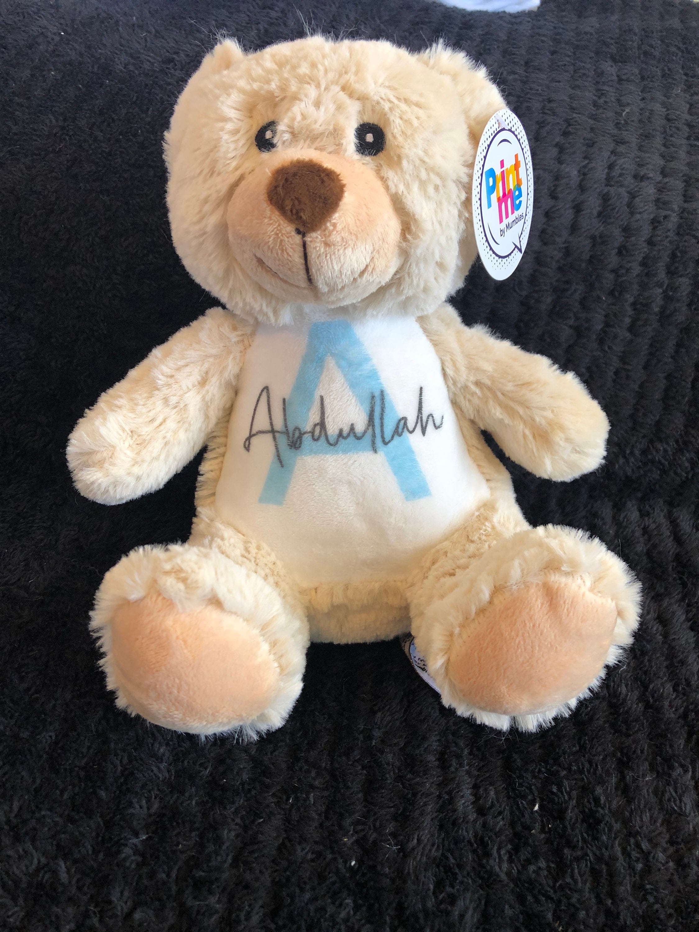 Personalised Teddy Bear Customised Teddy Bear Soft Toy Plush | Etsy