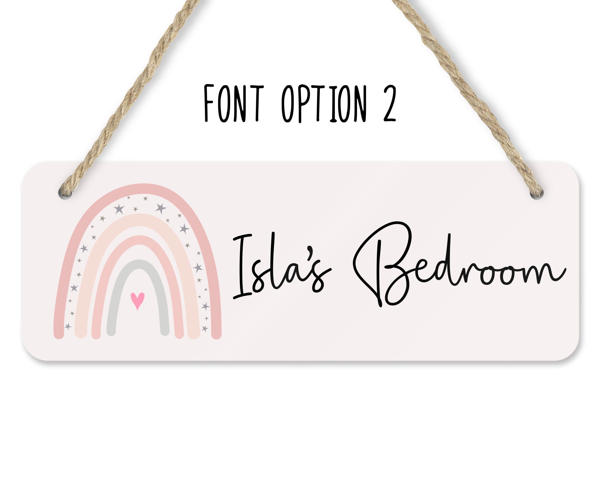 Personalised Bedroom Door Sign Custom Rainbow Bedroom Decor - Etsy UK