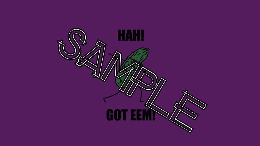 Silly Dabbing Pickle Computer Wallpaper - Etsy