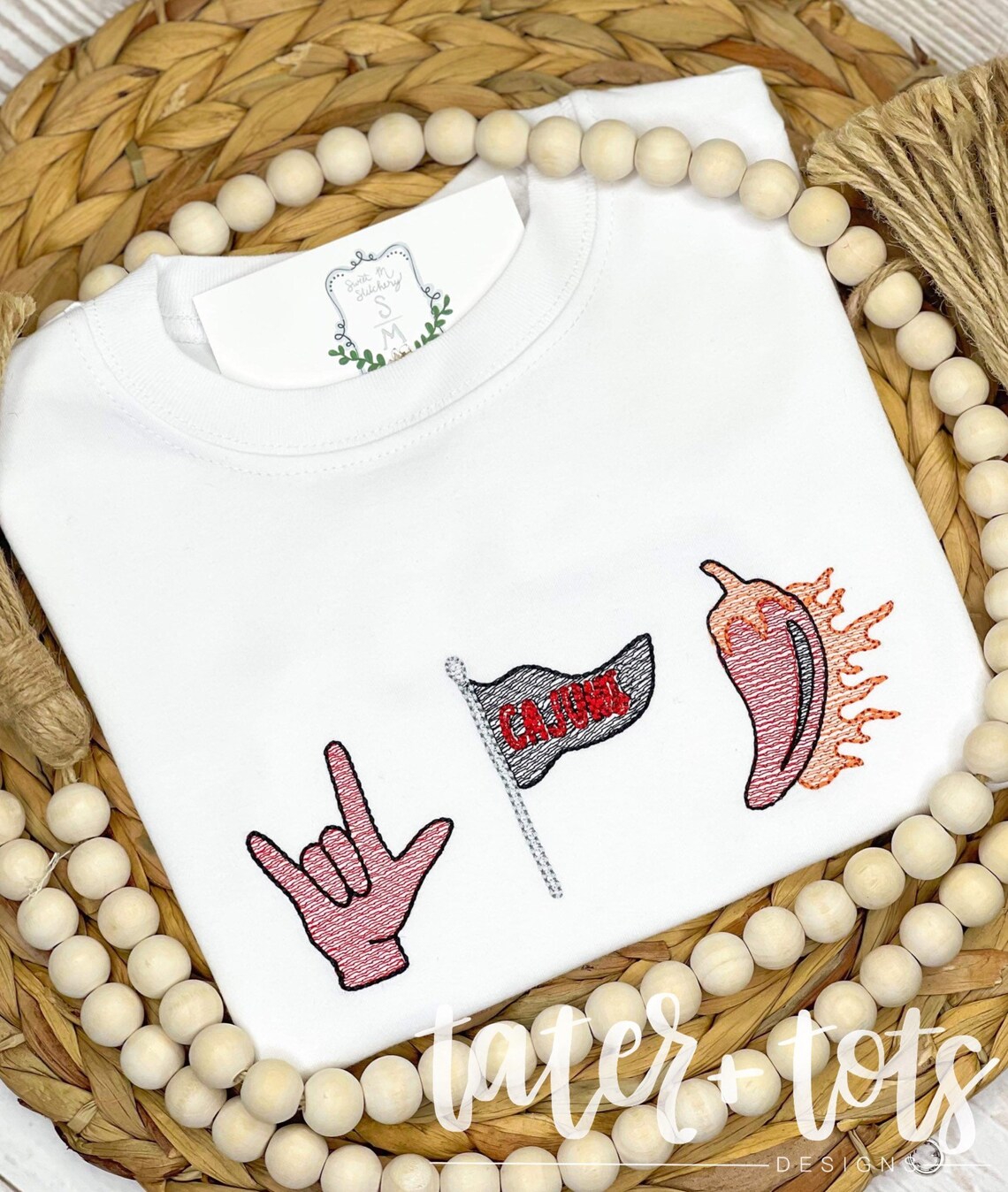 Cajun Quick Stitch Machine Embroidery Bundle File Digital Download Size ...
